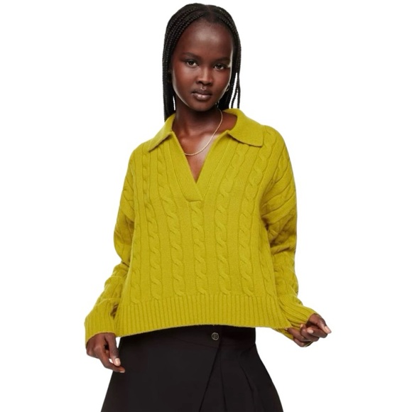 Sunday Best | Sweaters | Sunday Best Lottie Cable Knit Merino Wool ...